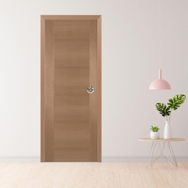 Puerta Interior Opera 75x207cm Cedro | Sodimac Perú