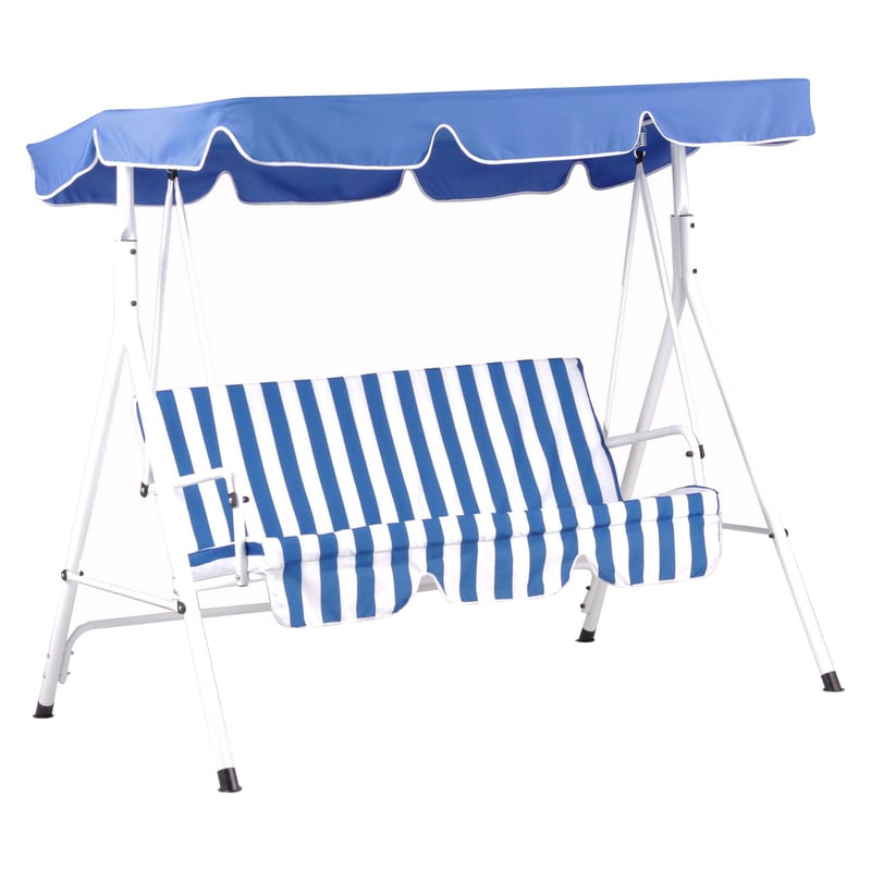 Sillón Columpio Azul para 3 personas | Sodimac Falabella