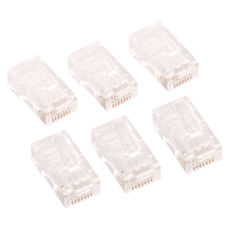 Pack x 6 Conectores RJ45 CAT6 | Sodimac Falabella