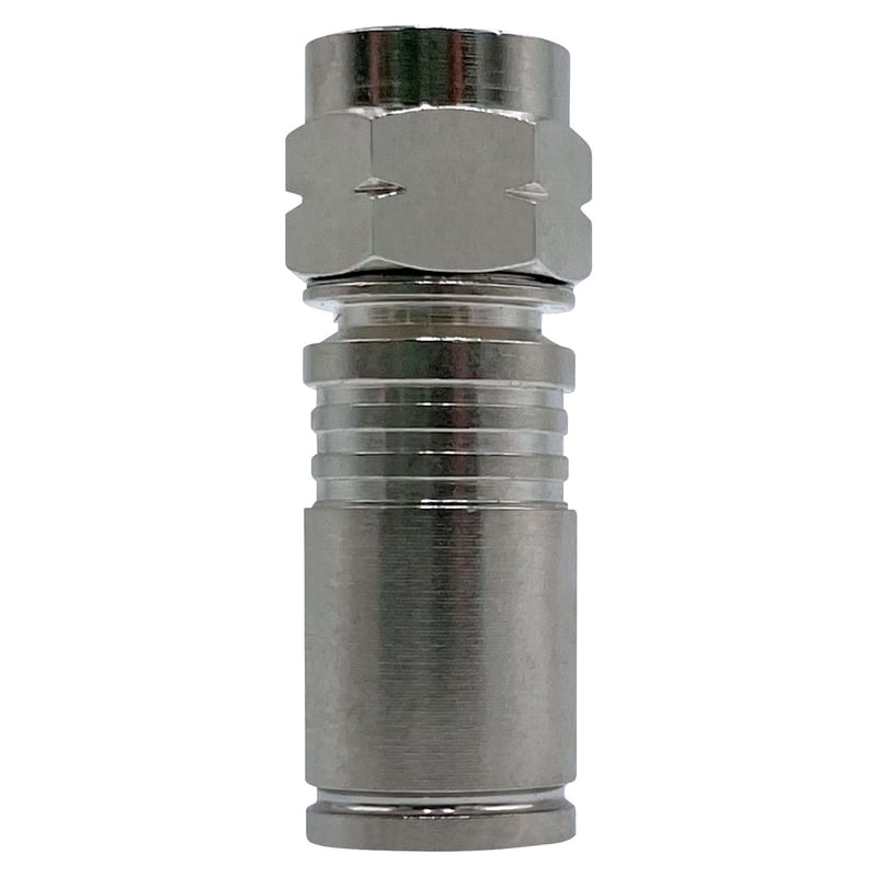 Conector RG6 plateado | Sodimac Falabella