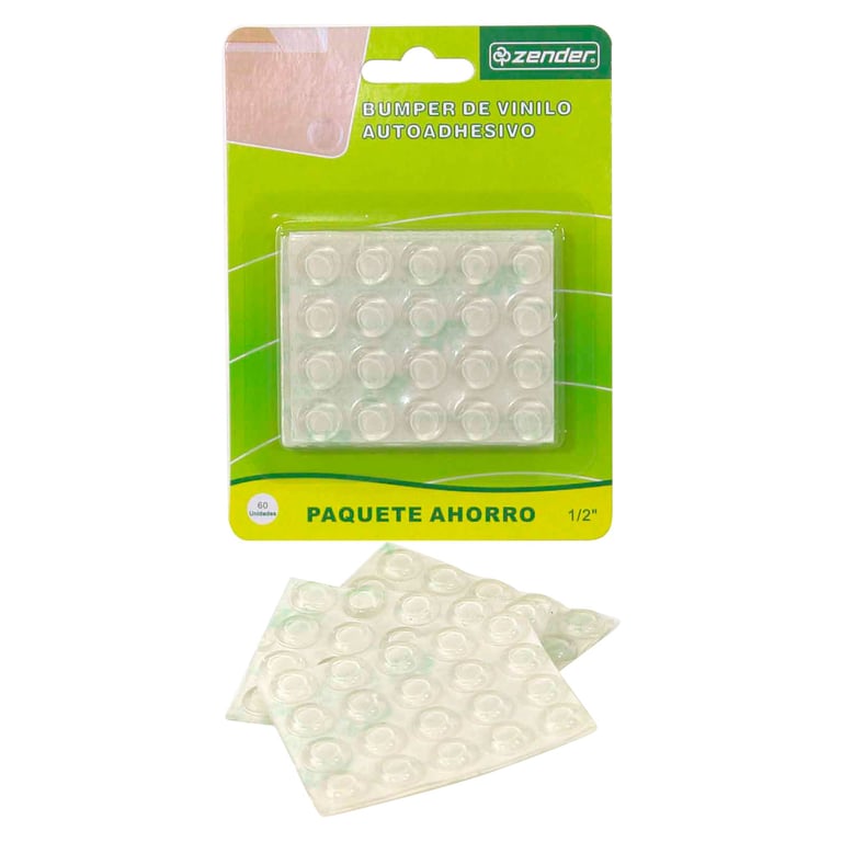 Tope Plástico Bumper 1/2'' x 60 unid. | Sodimac Falabella