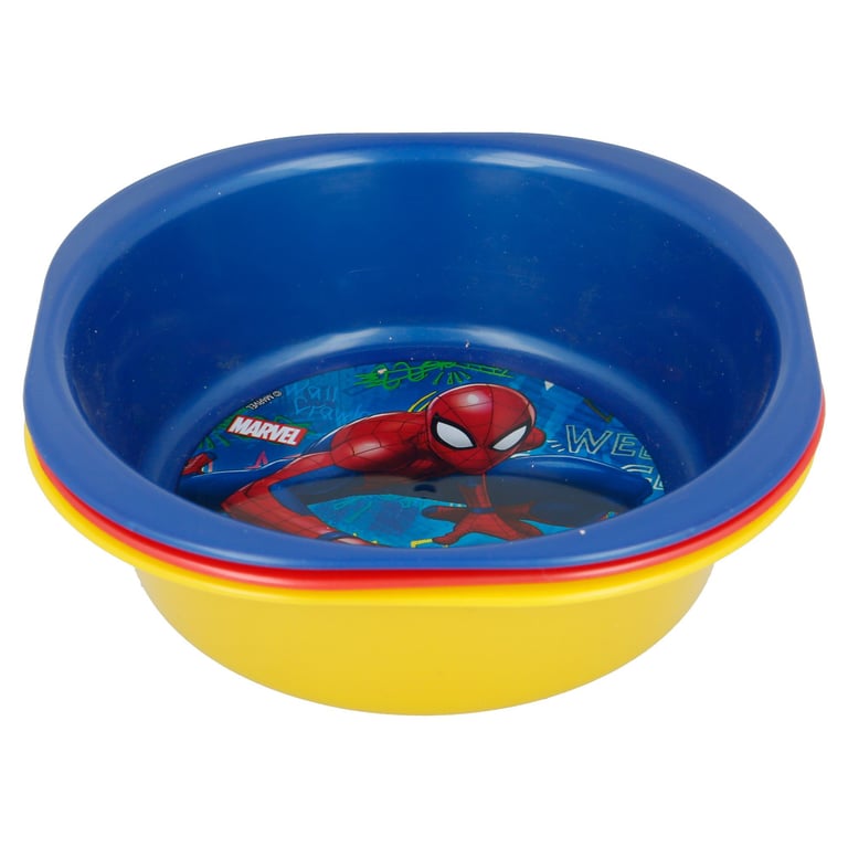 Set x3 unid Bowl Spiderman | Sodimac Falabella