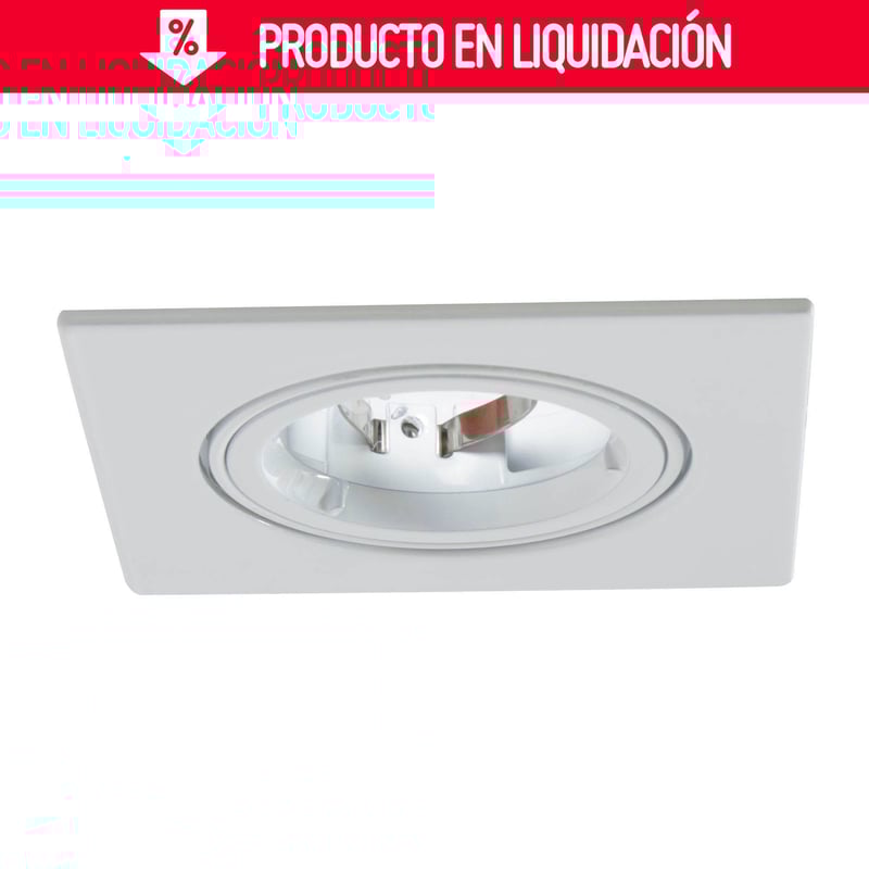Spot cuadrado 1 luz | Sodimac Falabella