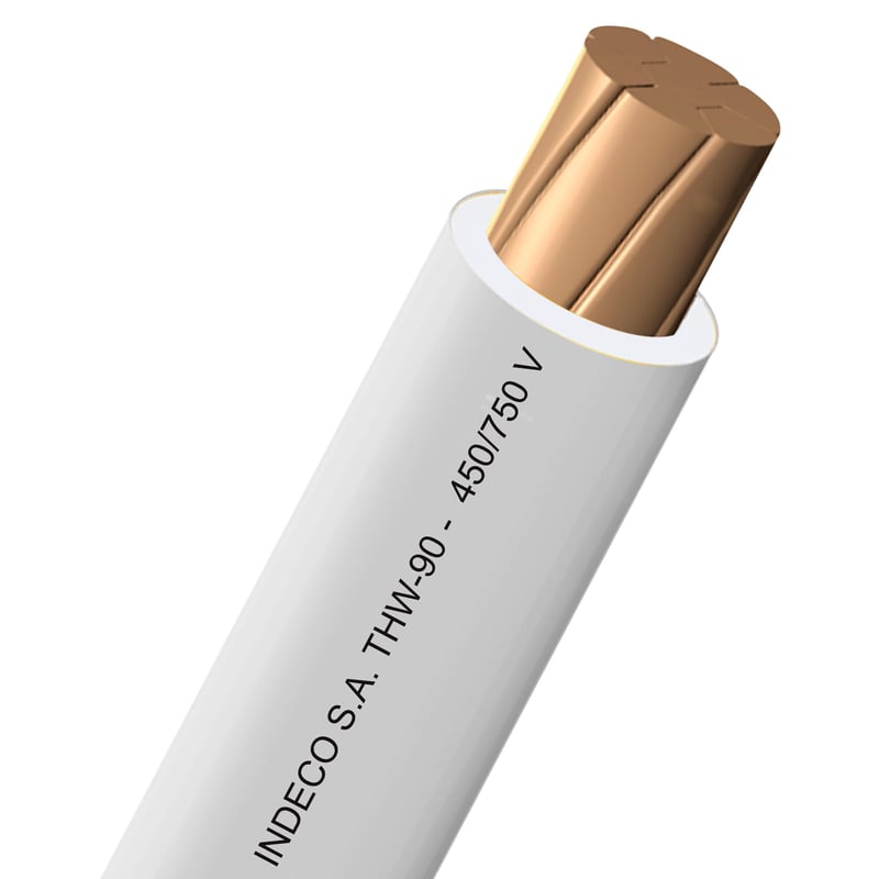 Cable THW 6mm2 Blanco 100 Metros | Sodimac Falabella