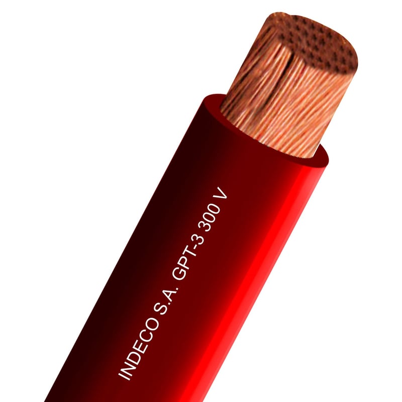 Cable GPT 18 AWG Rojo 100 Metros | Sodimac Falabella