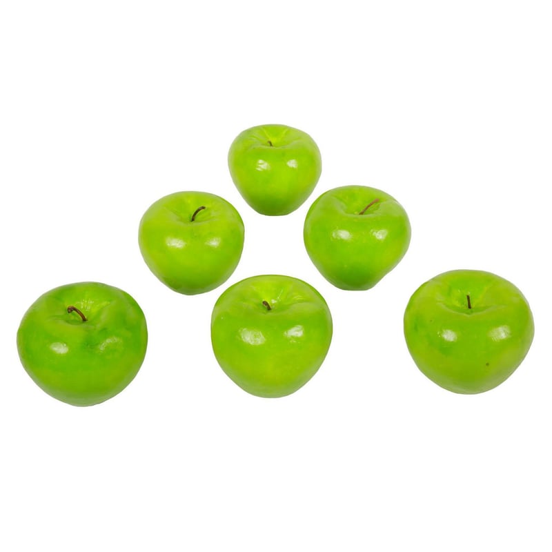 Manzanas decorativas x 6 piezas | Sodimac Falabella