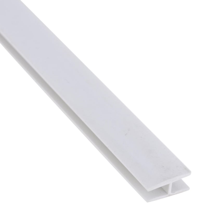 Perfil Cantonera H PVC Blanco 15x10x6 x 1 m. | Sodimac Falabella