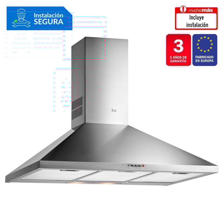 Campana Extractora Teka 90cm Decorativa DBB 90 Acero Inox | Sodimac ...