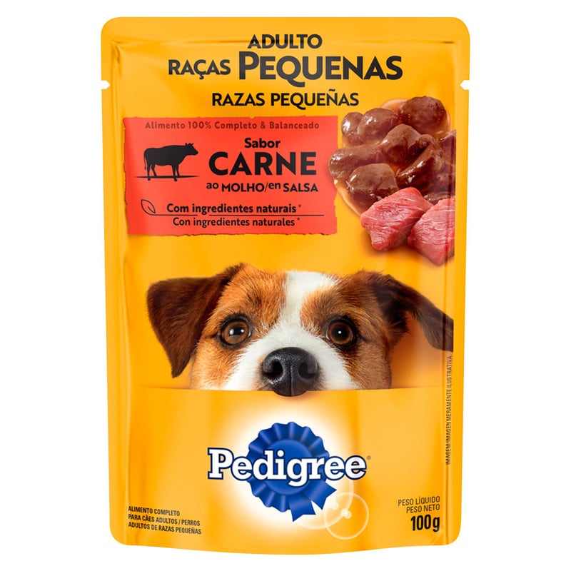 Pedigree Adultos Razas Pequeñas Alimento para Perros 100gr | Sodimac Perú