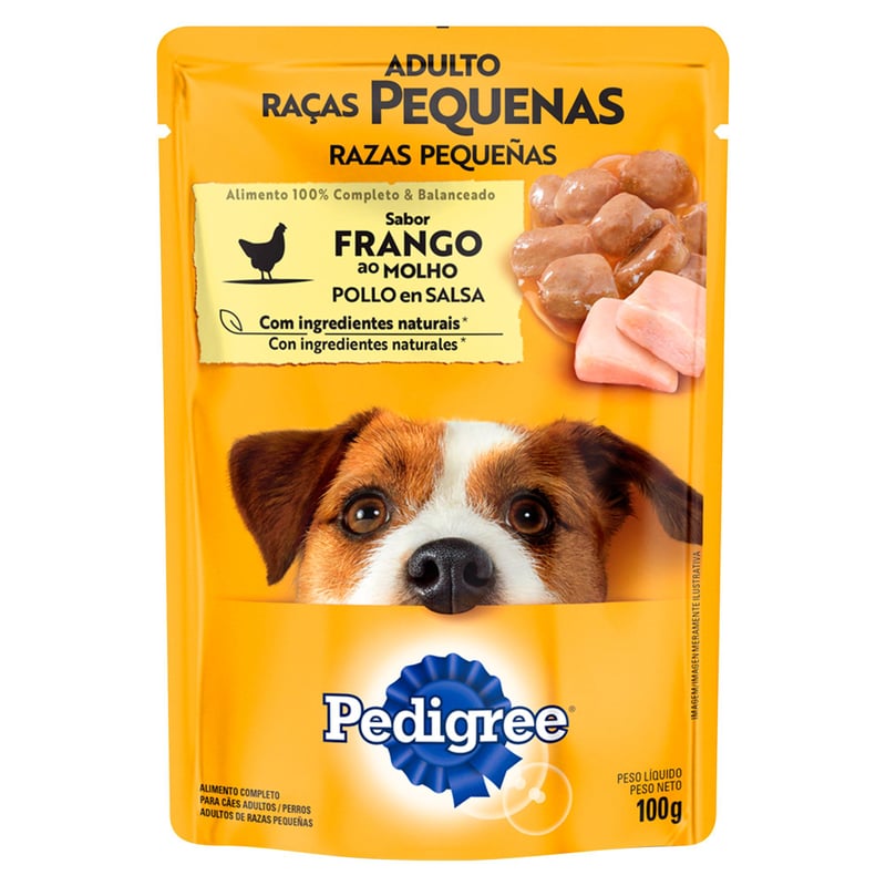 Pedigree Adultos Razas Pequeñas Alimento para Perros 100gr | Sodimac Perú