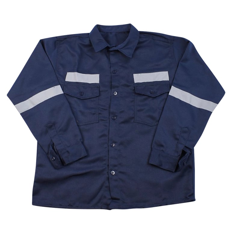 Camisa de Trabajo Comando Drill Azul Talla XL | Sodimac Falabella