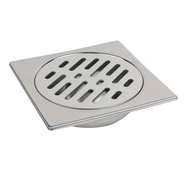 Sumidero Cuadrado 4" Acero Inoxidable | Sodimac Falabella