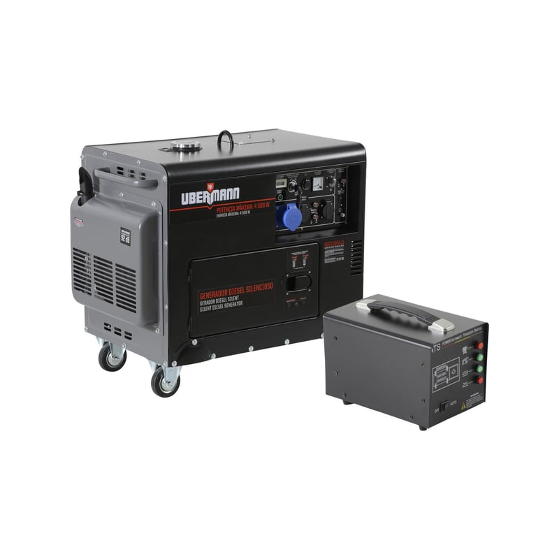 Generador a Diesel 4500W Uberman | Sodimac Perú