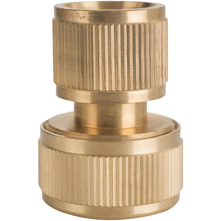 Conector rápido de bronce 3/4'' con stop | Sodimac Falabella