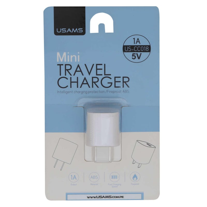 Mini Cargador Pered 1 A Blanco | Sodimac Falabella