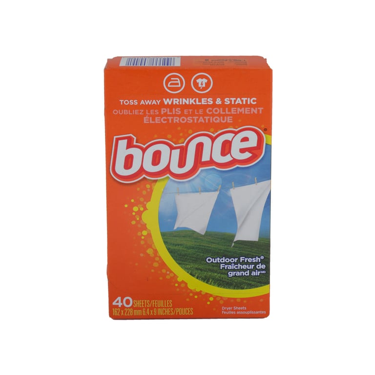 Hojas Suavizantes de Tela Outdoor Fresh Bounce 40 unid. | Sodimac Falabella