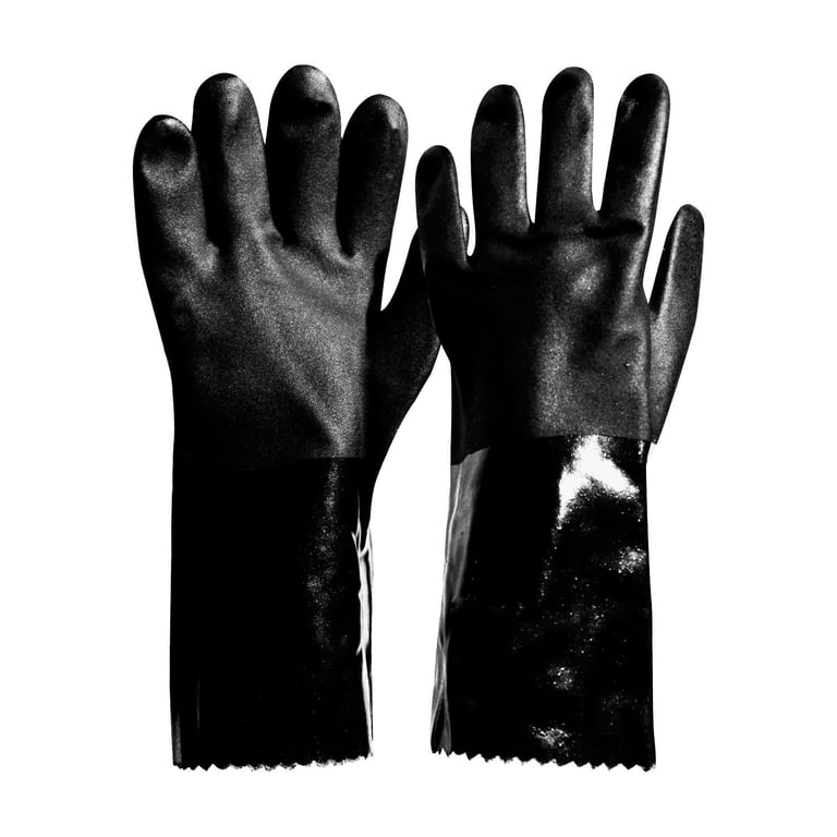 Guantes de Seguridad PVC Negro | Sodimac Falabella