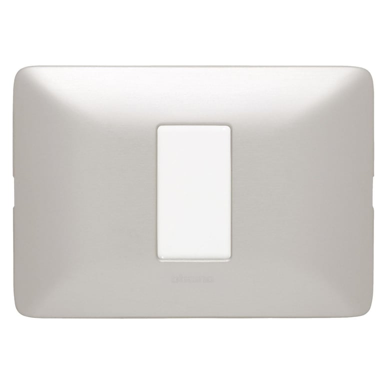 Conmutador Simple Matix Gris Aluminio | Sodimac Falabella