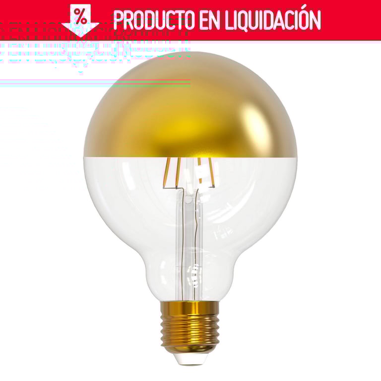 Foco Led de 6W E27 Dorado | Sodimac Falabella