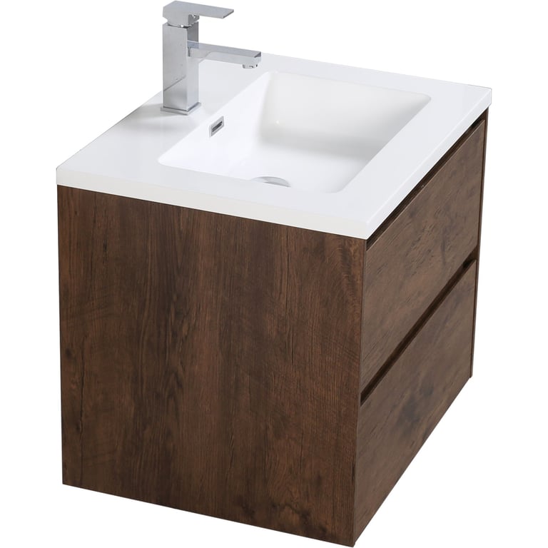 Mueble de Baño Vanitorio Slim Chocolate | Sodimac Falabella