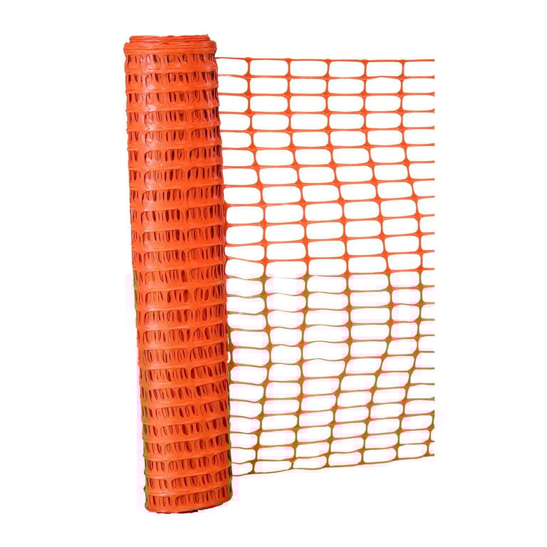 Malla Faena en Rollo Naranja 50 yd. x 1 m. | Sodimac Falabella
