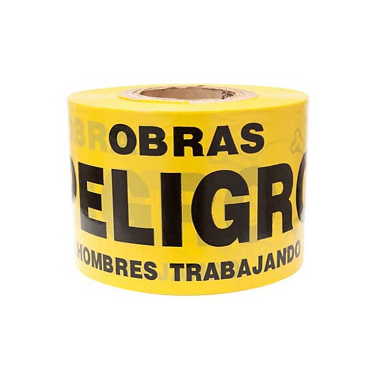 Cinta de Seguridad de Señalización Amarillo 400 m | Sodimac Falabella