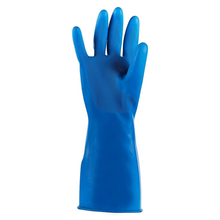 Guantes de Lavandería Látex Talla S - Azul | Sodimac Falabella