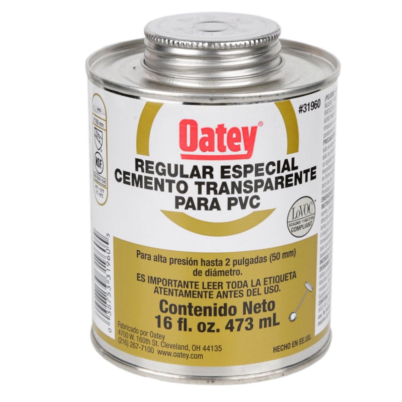 Pegamento para PVC Oatey Dorado 473 ml | Sodimac Falabella