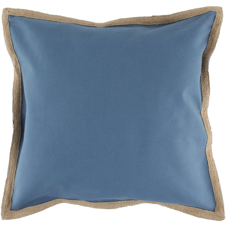 Cojín de Yute 50x50cm Azul | Sodimac Falabella