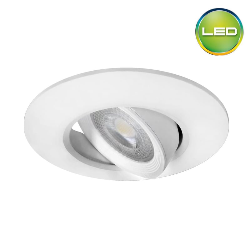 Spot LED Dirigible 5W 10.5cm Redondo Luz Blanca | Sodimac Perú
