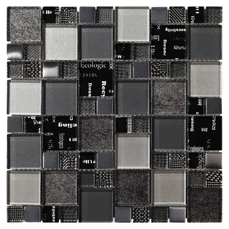 Mosaico Caranaval Silver 30x30 cm para pared - Venta por unidad ...
