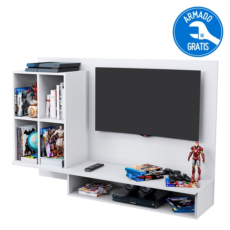 Escritorio Colgante Bora-bora Blanco | Sodimac Falabella