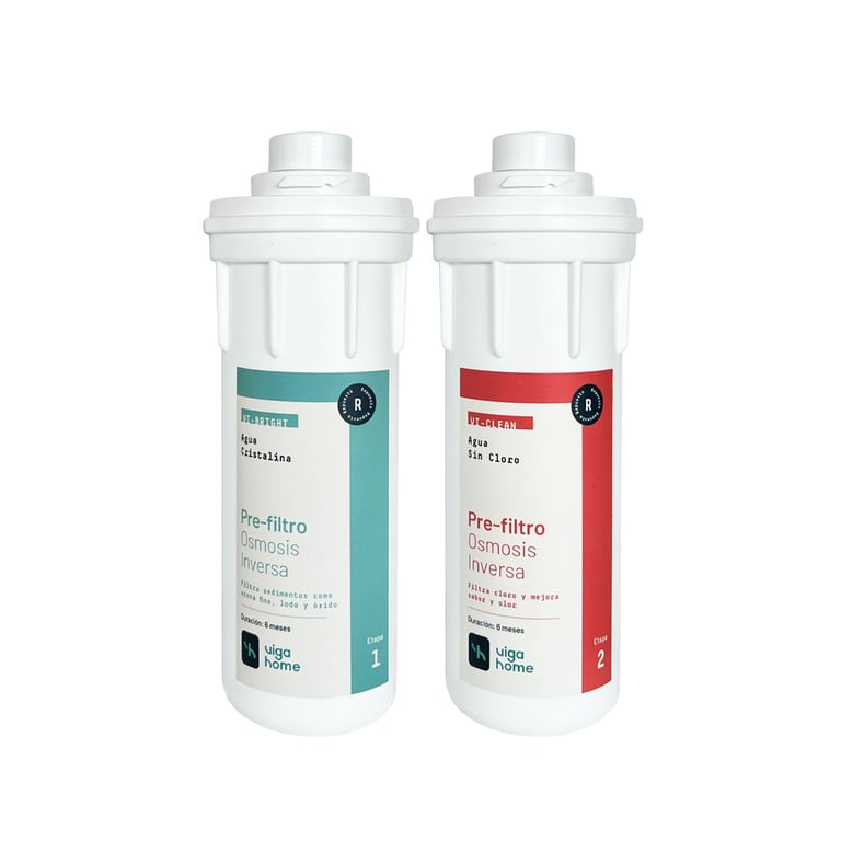 Kit 2 Pre Filtros de Agua para Osmosis Inversa | Sodimac Falabella