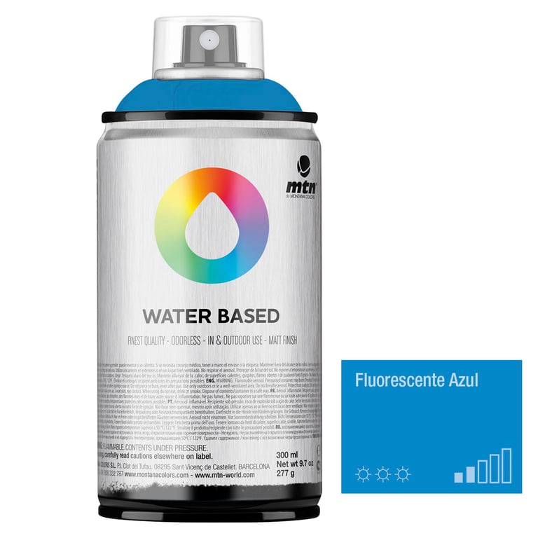 Spray Multiusos Azul Fluorescente 300ml | Sodimac Falabella