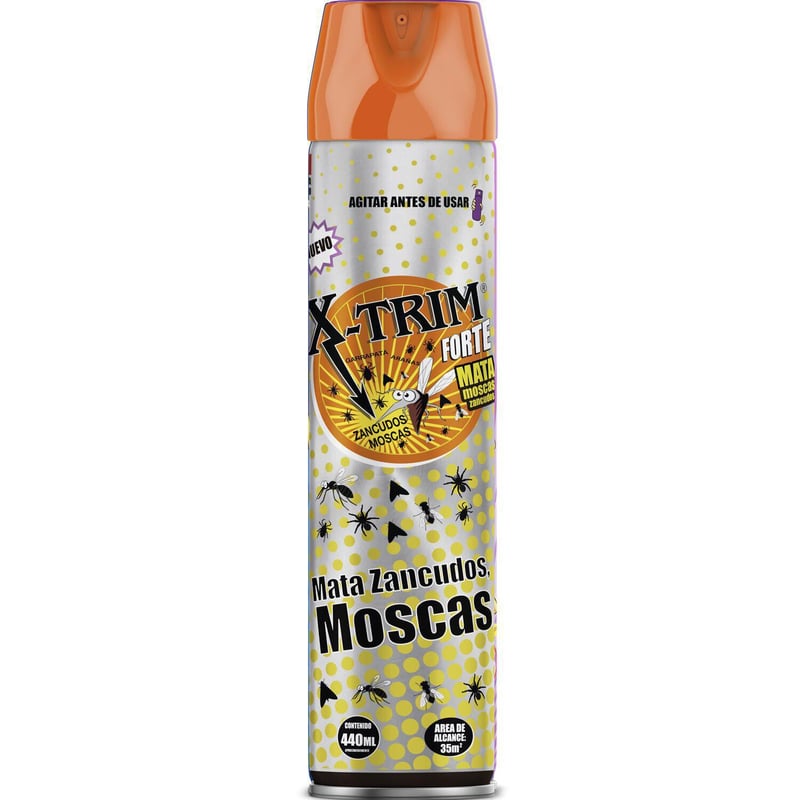 Líquido Insecticida Mata Mosca y Zancudo en Spray 440 ml Metal ...