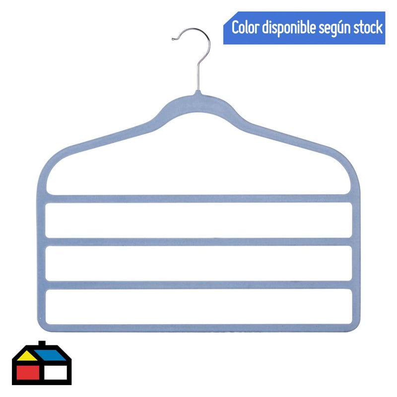 Colgador de Ropa 4 Barras Beige | Sodimac Falabella