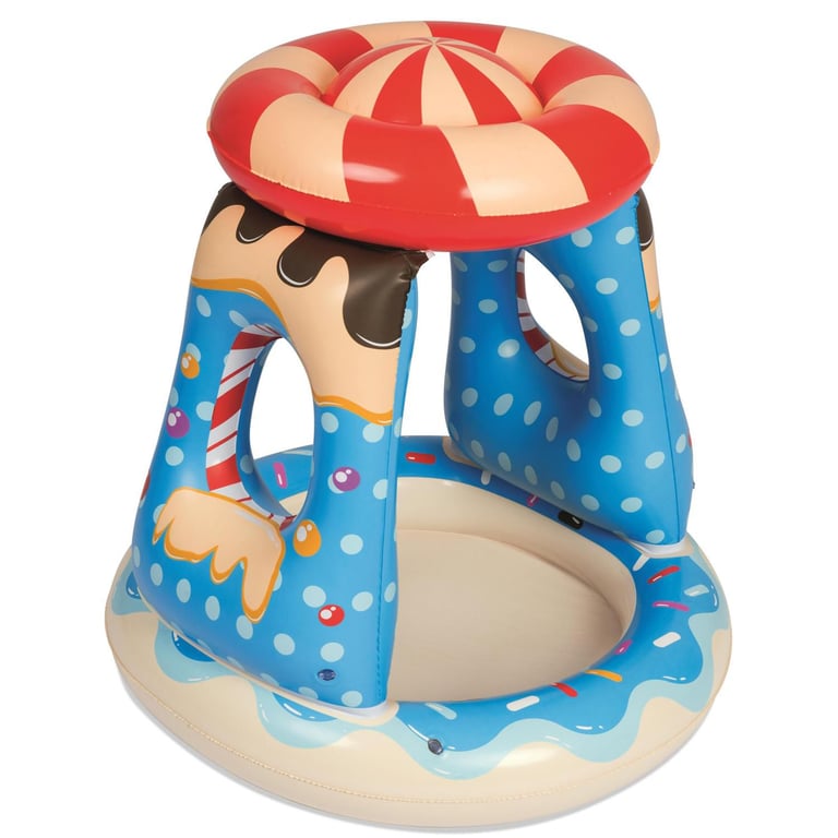 Piscina Inflable Bebé 91x89cm Candy con Techo | Sodimac Perú