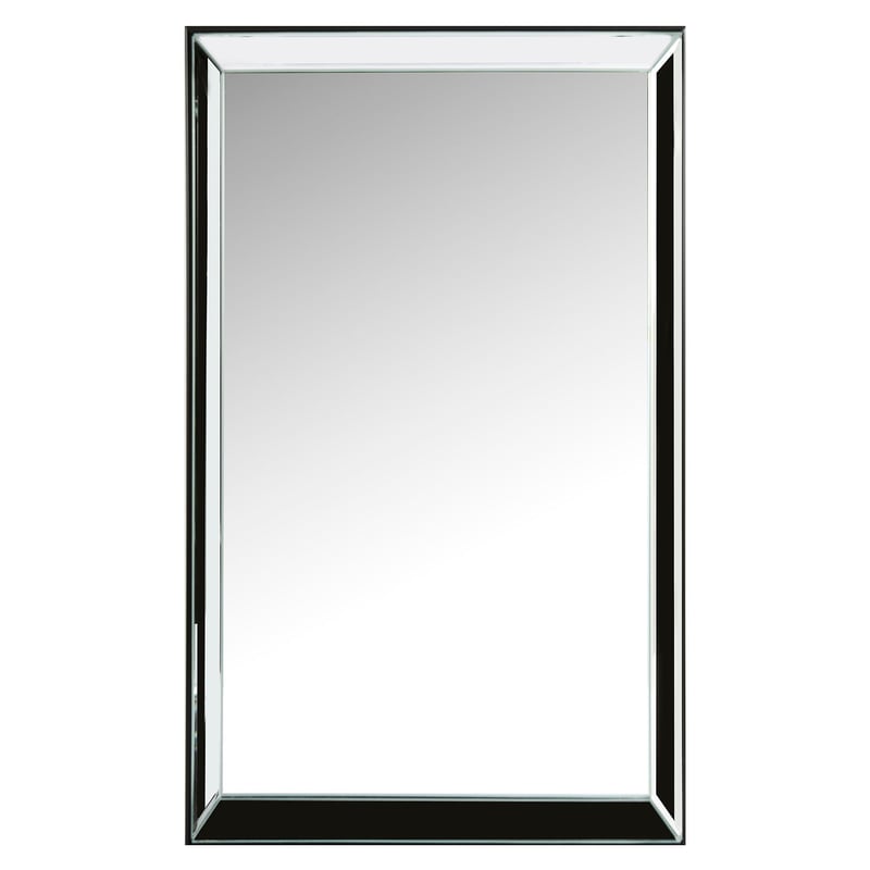 Espejo Decorativo Rectangular Doble Bisel Plateado 120x60cm | Sodimac Falabella