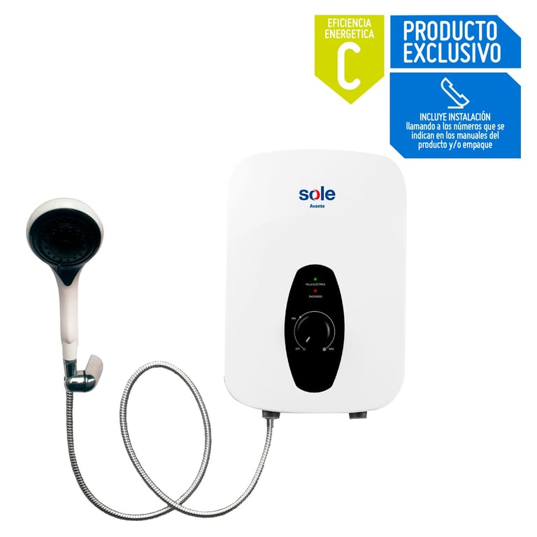 Rapiducha Eléctrica Sole Avante 4.5kW | Sodimac Falabella