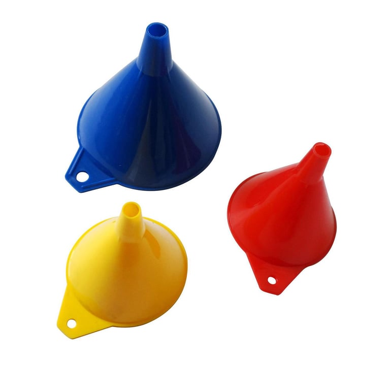 Set de 3 Embudos Plásticos | Sodimac Falabella