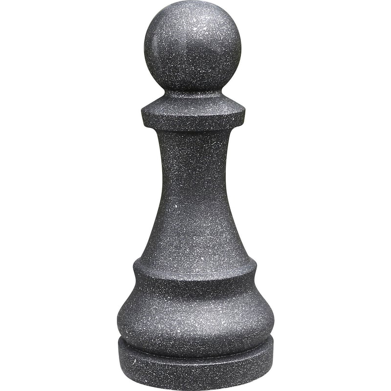 Figura Ajedrez Peón Negro 16x36 cm | Sodimac Perú