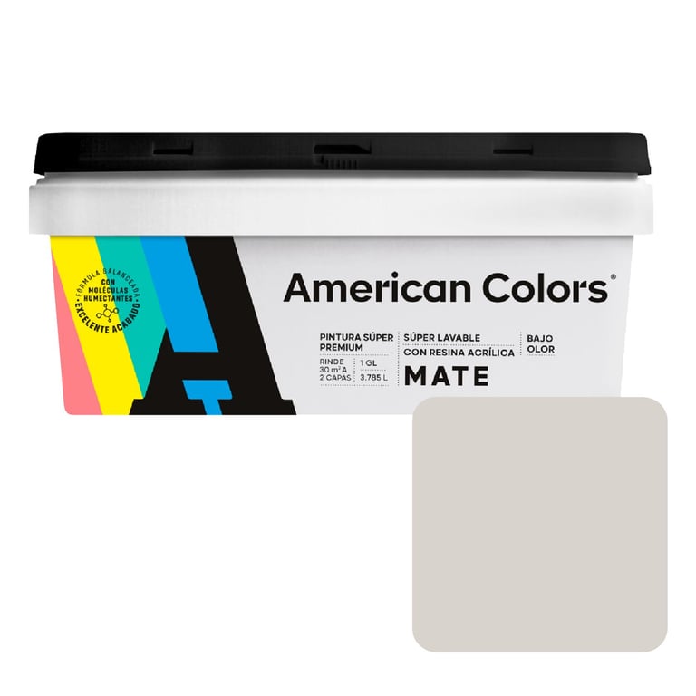 Pintura American Colors Blanco Ostra 1GL | Sodimac Falabella