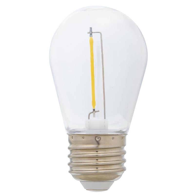 Pack x12 Foco Led Filamento 1W E27 Luz Cálida | Sodimac Perú