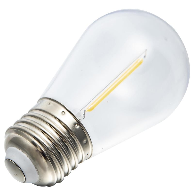 Pack x12 Foco Led Filamento 1W E27 Luz Cálida | Sodimac Falabella