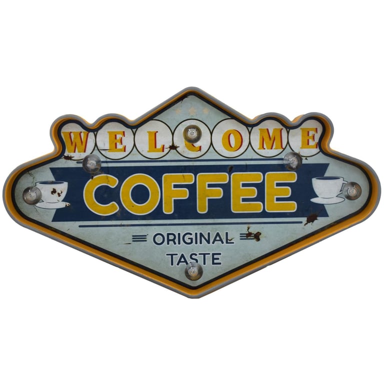 Letrero Welcome Coffee | Sodimac Falabella