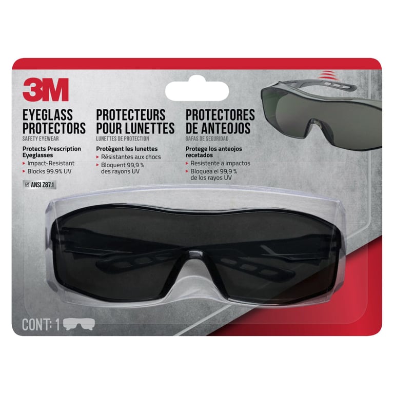 Lentes de Seguridad 3M Luna Oscura | Sodimac Falabella