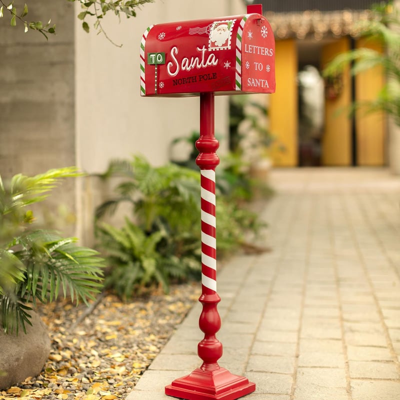 Buzón Cartas Santa Claus Navidad 100cm | Sodimac Perú