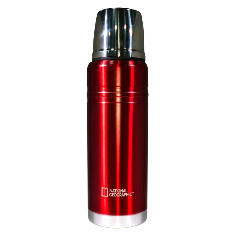 Termo Metálico 500ml Rojo | Sodimac Falabella