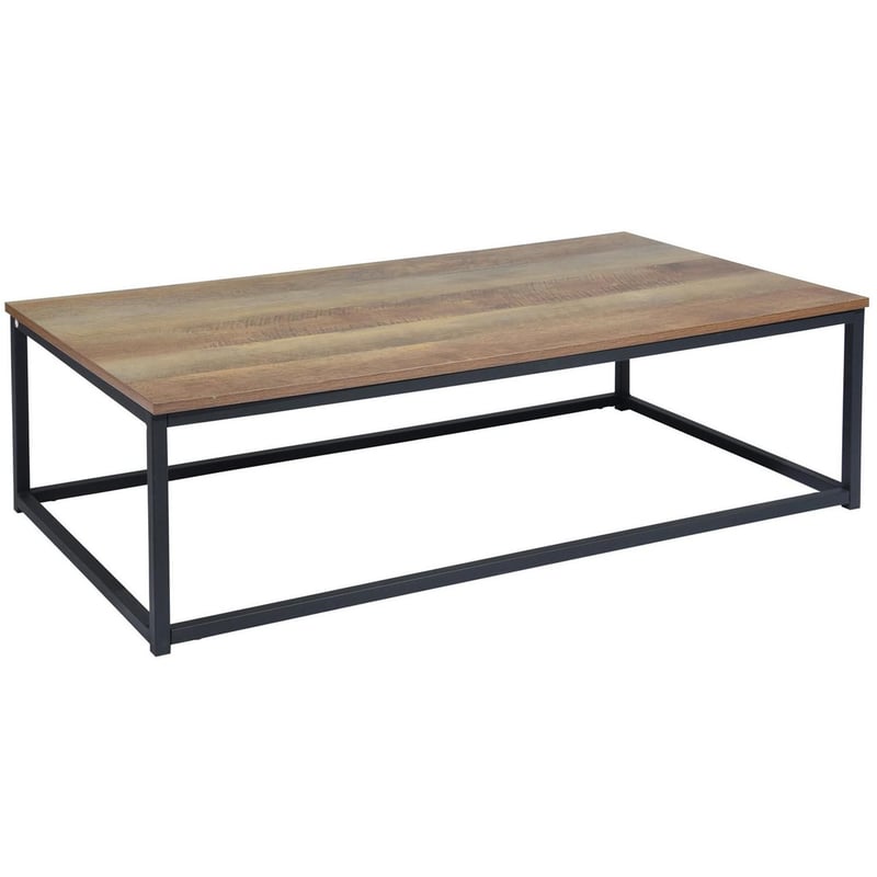 Mesa de Centro Rectangular Facto Marrón | Sodimac Perú