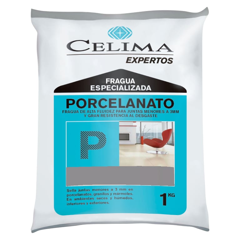 Fragua para Porcelanatos Celima Granizo 1kg | Sodimac Perú